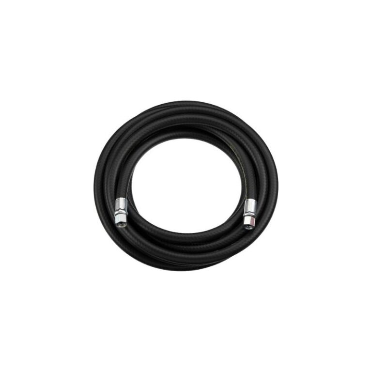 Black Air Hose fitted with Nut and Tail ends - Metro Sales